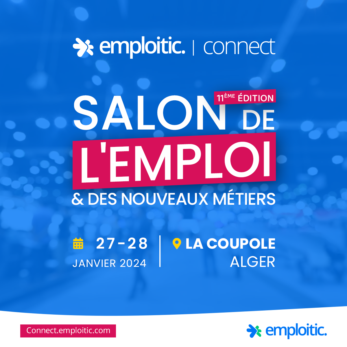 Salon de l'emploi Emploitic Connect 2024